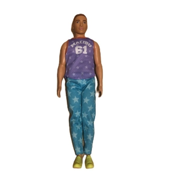 Barbie | Toys | Barbie Ken Fashionistas 65 Sculpted Cali Cool W Outfit ...